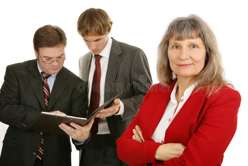 Female Executive & Team Stock Photo - Image of attire, leader: 4660860