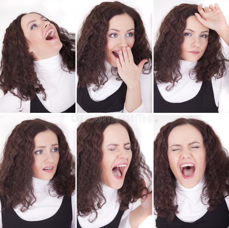 Female expressions stock photo. Image of expression, happiness - 11433344
