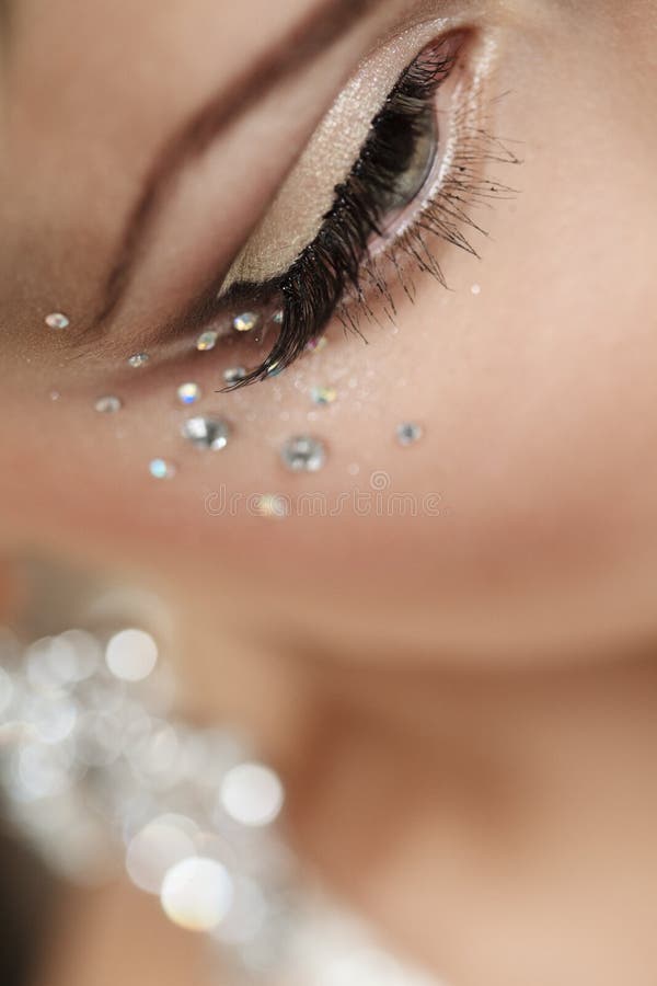 Female eye stock image. Image of macro, eyes, mauve, closeup - 27473739