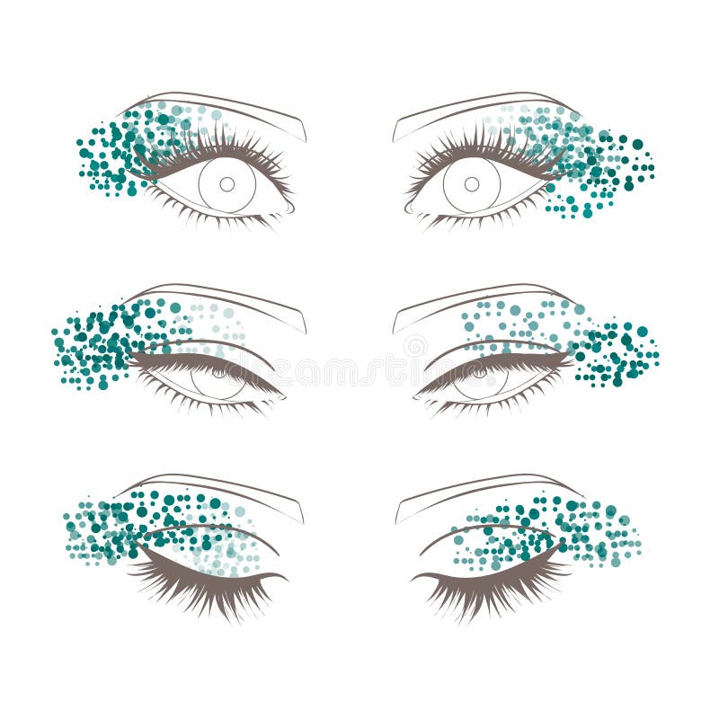 Half Closed Eye Drawing