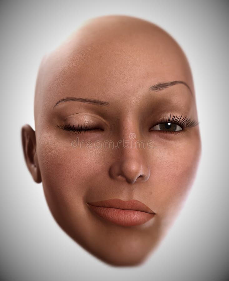 Female Face 3 stock photo. Image of expressive, beautiful - 2327656