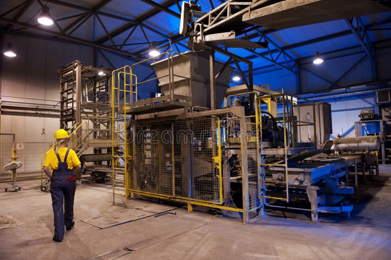 Female factory worker stock photo. Image of adult, copyspace - 13424686