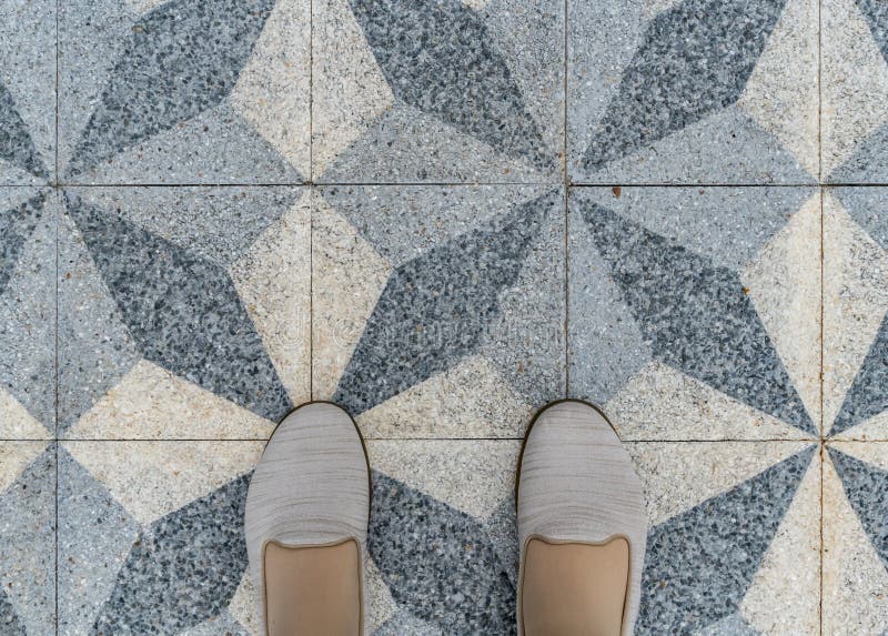 Female Feet Concrete Block Road Stock Photos - Free & Royalty-Free ...