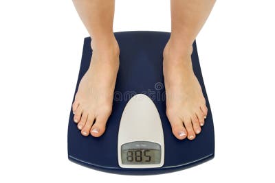 Female feet on a scale stock photo. Image of body, floor - 2637862