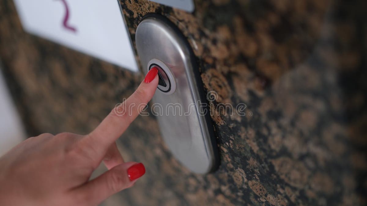 Lady Finger Red Button Escalator Stock Photos - Free & Royalty-Free ...