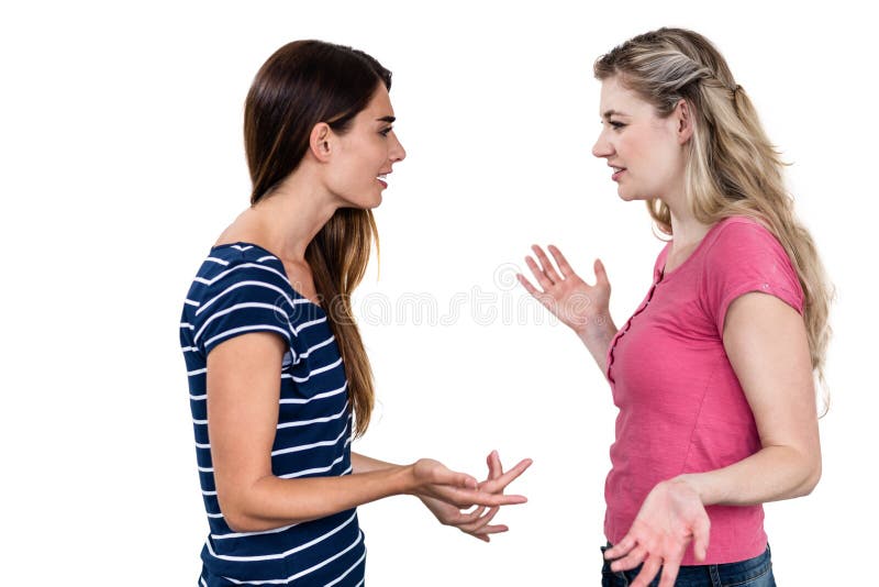 Two friends arguing stock photo. Image of relationship - 30885284