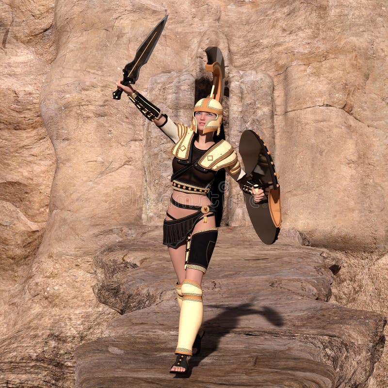 755 Female Gladiator Stock Photos - Free & Royalty-Free Stock Photos ...