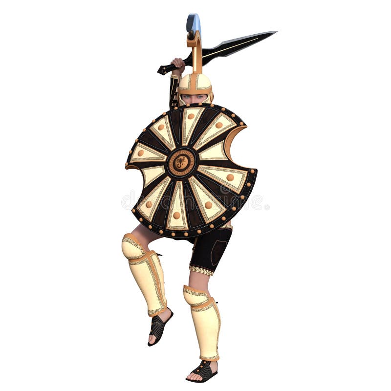 Female gladiator stock illustration. Illustration of boloman - 73398467