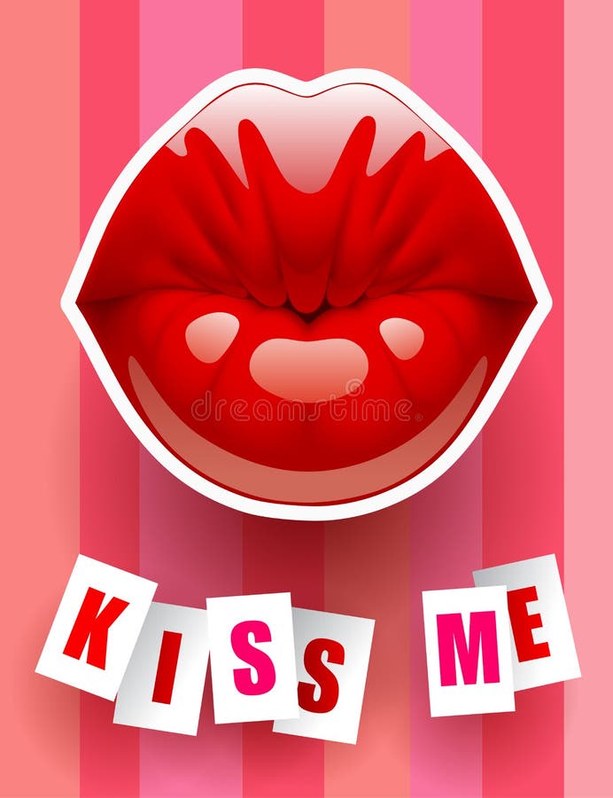 Glossy Lips Stock Illustrations 6 349 Glossy Lips Stock Illustrations