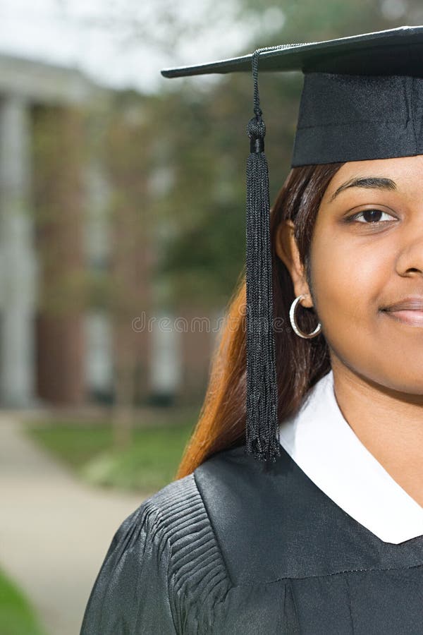 Female graduate stock image. Image of adult, building - 62809651