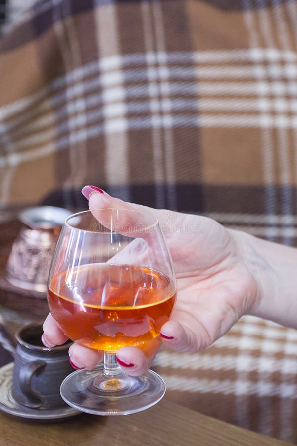 Female hand with glass stock image. Image of liquid, hard - 37851835