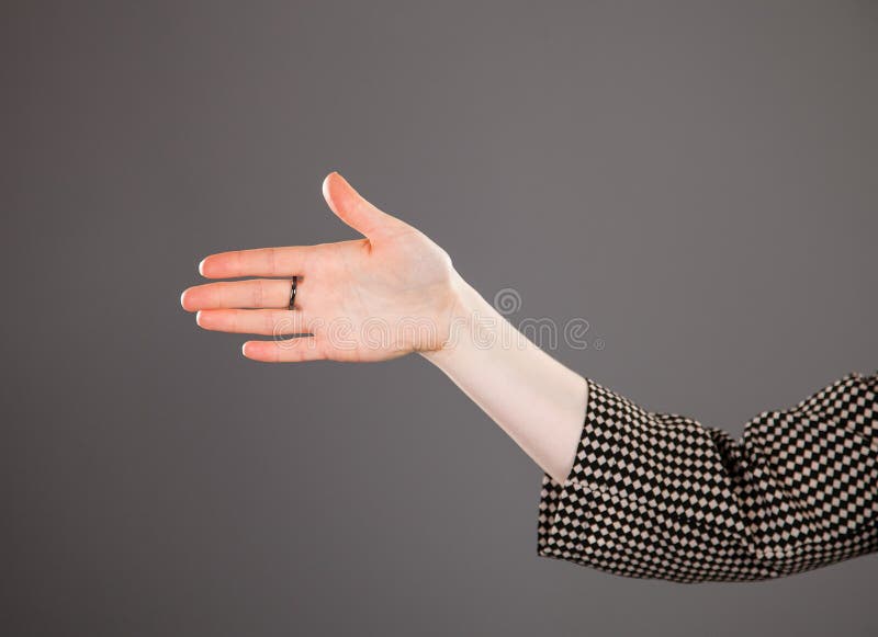 Female Hand Indicating Direction Stock Photo - Image of symbol, palm ... Female Hand Indicating Direction Stock Photo - Image of symbol, palm ...