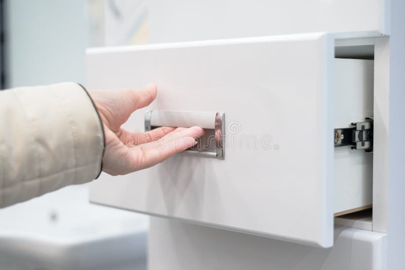 Drawer stock image. Image of closeup, modern, shop, drawer - 186423527