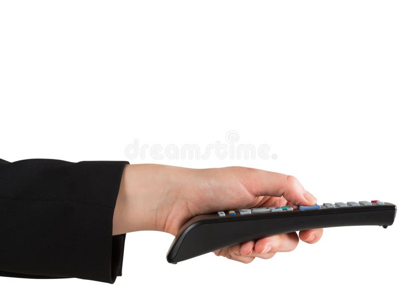 Pressing remote control stock photo. Image of garage, control - 1076706