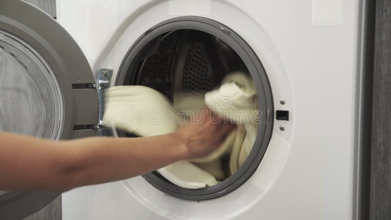 Laundry Machine Washing Disinfecting, Cleaning Clothes Chores, Working ...