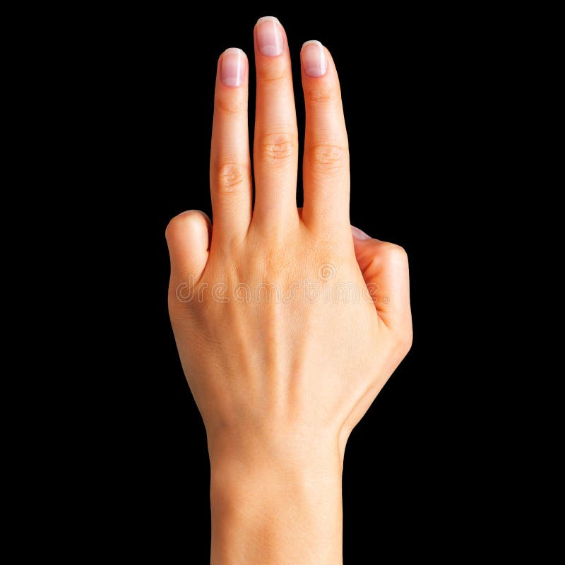 2,963 Female Hand Showing Three Fingers Stock Photos - Free & Royalty ... 2,963 Female Hand Showing Three Fingers Stock Photos - Free & Royalty ...
