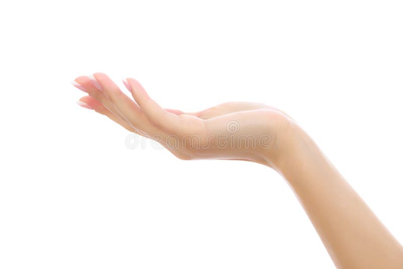 Woman Hand Reaching stock image. Image of female, white - 31835791