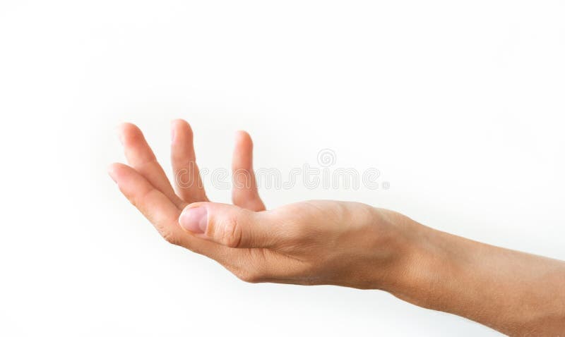 Gesture of Offer or Request Stock Photo - Image of close, offer: 143795546
