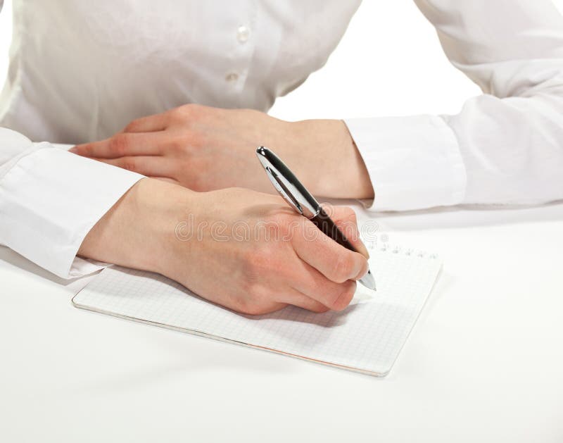 Female Hand Writing with Marker Stock Photo - Image of wall, marker ...