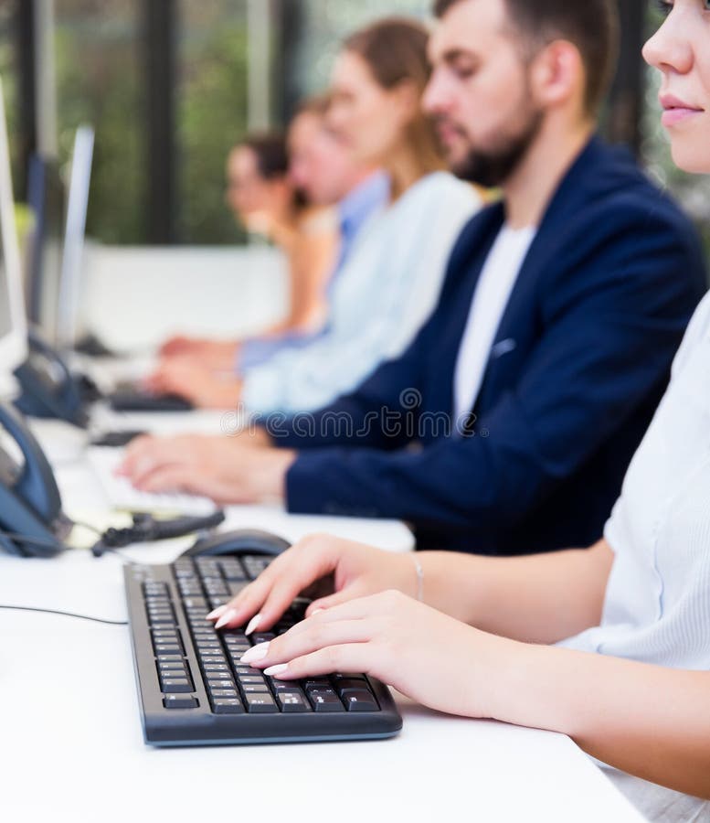 Female Hands on Computer Keyboard while Working Stock Image - Image of ... Female Hands on Computer Keyboard while Working Stock Image - Image of ...