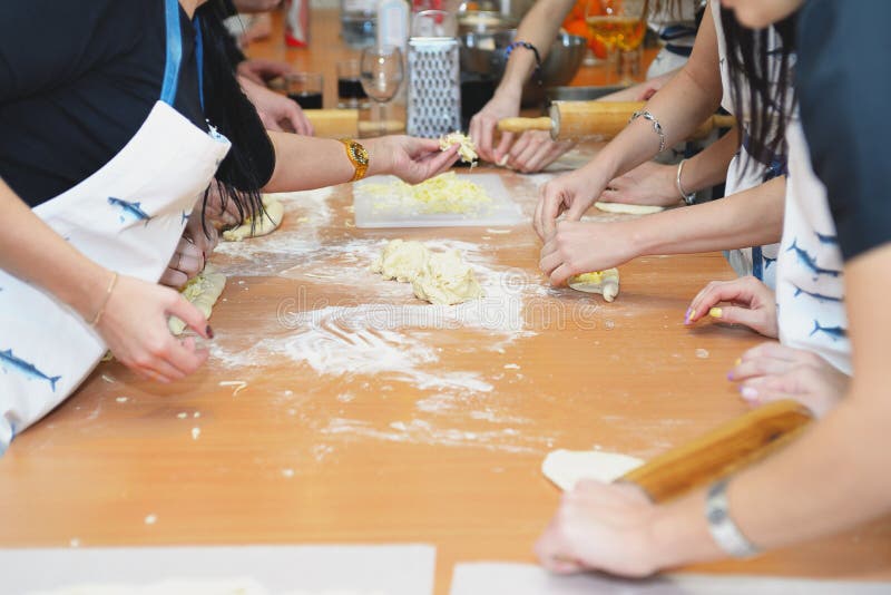 Female Hands Cook Food in Kitchen Stock Photo - Image of lifestyle ...
