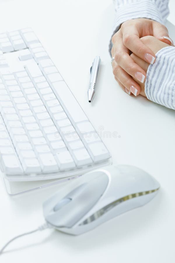 Hands on a desk stock photo. Image of writing, handwriting - 2288894
