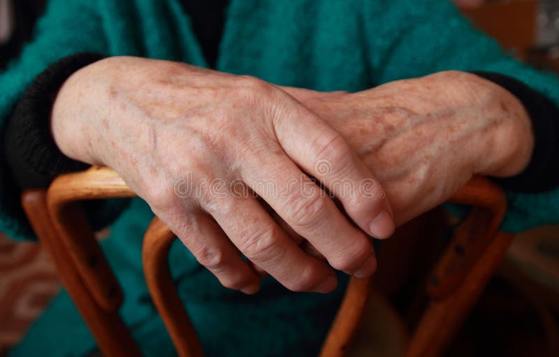Hands of the elderly stock image. Image of hand, joint - 30034377