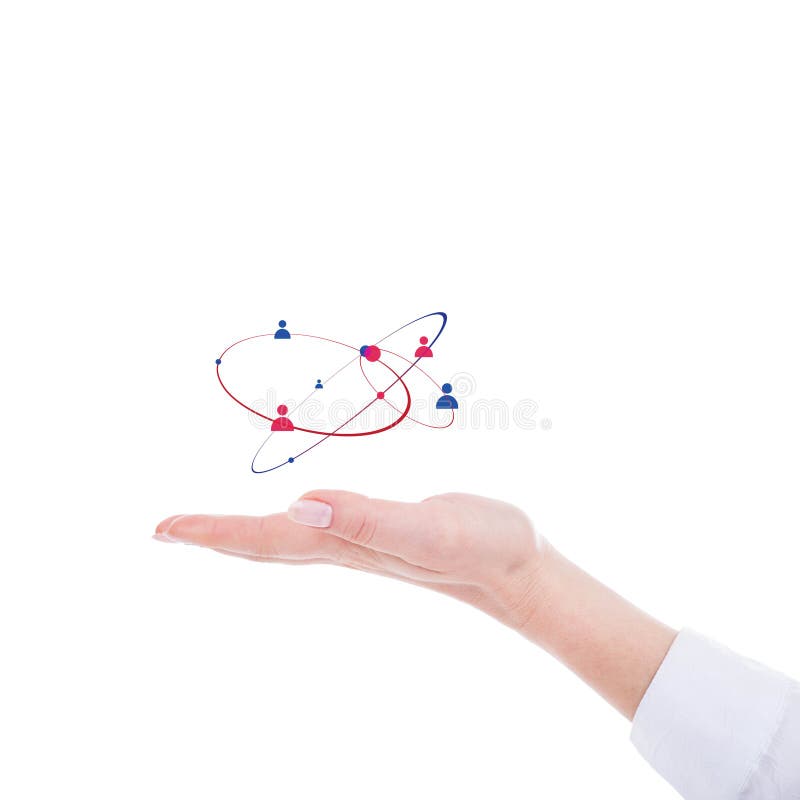 Female Hands Forms Care Symboling Stock Photo - Image of hand, feeling ...