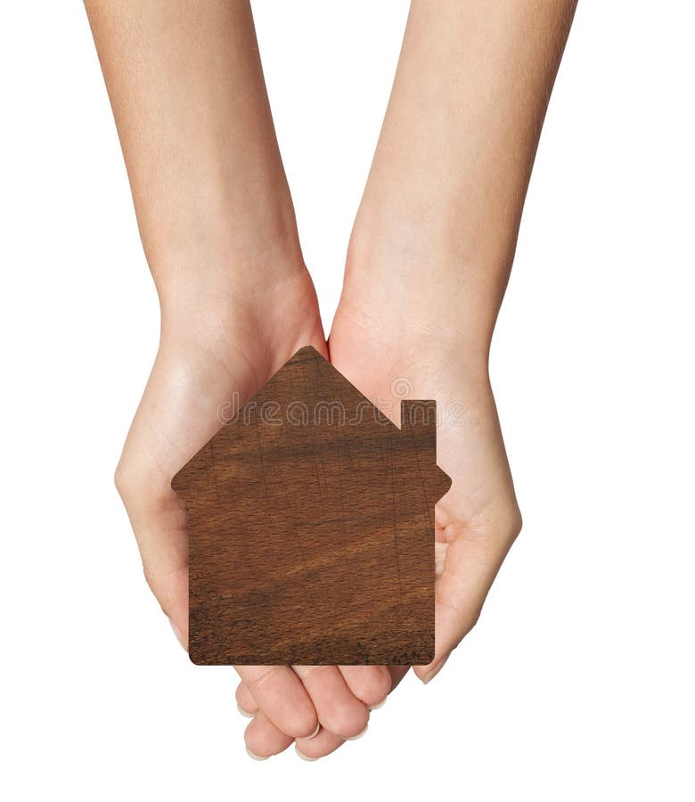 Hands Holding Paper Clouds on White. Cloud Computing Concept. Stock ...