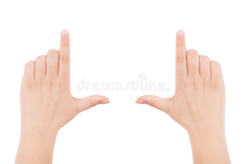 Finger Frame stock photo. Image of frame, adult, focus - 4911574
