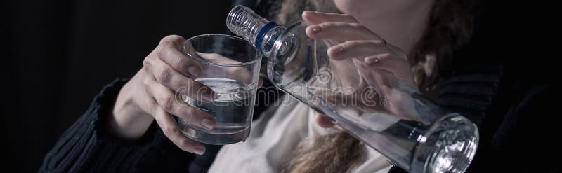 Pouring Vodka into Cocktails Stock Photo - Image of healthy, beverages ...