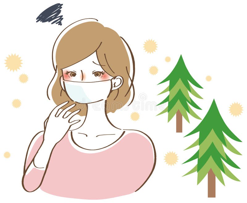 Hay Fever Pollen Stock Illustrations – 537 Hay Fever Pollen Stock ...