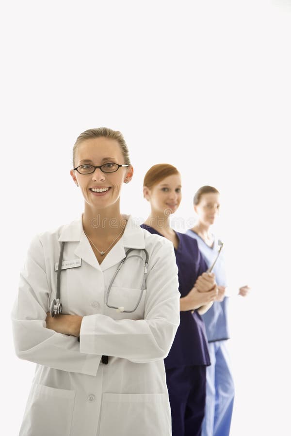 Female healthcare workers stock photo. Image of healthcare - 2046858