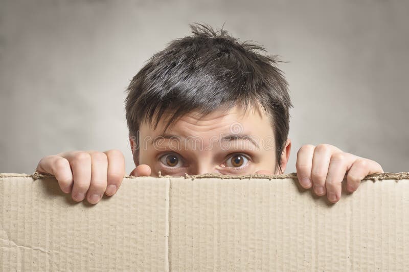 Female holding empty board stock photo. Image of inspiration - 85704118