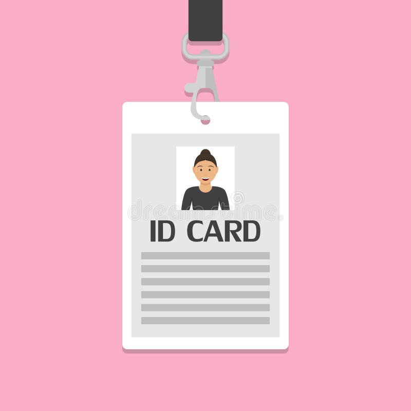 Female Id Card Photo Stock Illustrations – 666 Female Id Card Photo ...