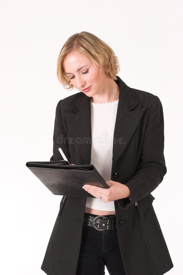 Female inspector stock photo. Image of boss, finance, person - 1002388