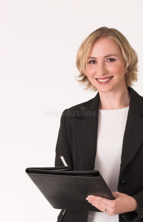 Female inspector #13 stock image. Image of businesswoman - 1002385