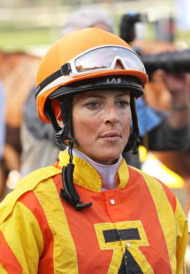 Female Jockey Chantal Sutherland Editorial Photo - Image of gamble ...