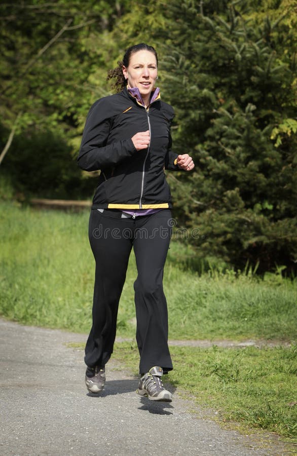 Female jogger stock photo. Image of person, lifestyle - 19517592