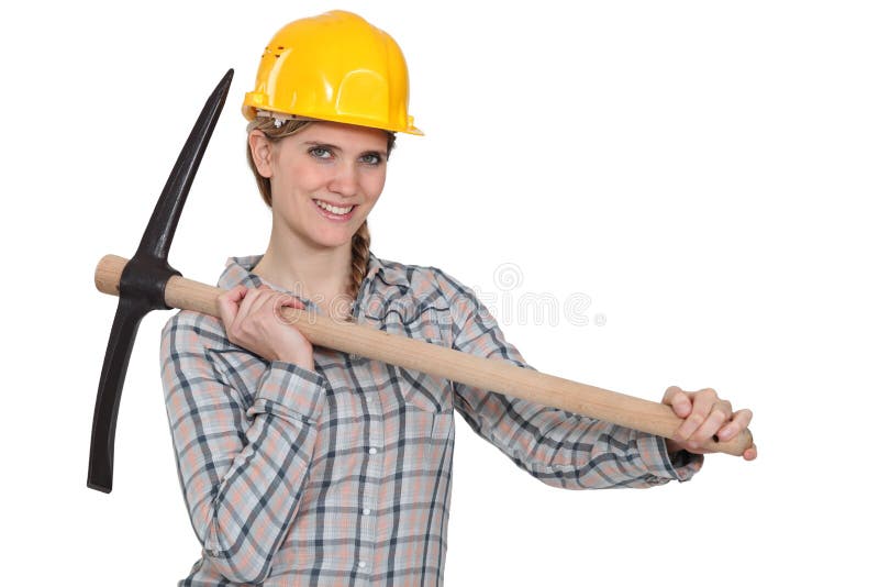 Strong Physical Worker Helmet Stock Photos - Free & Royalty-Free Stock ...
