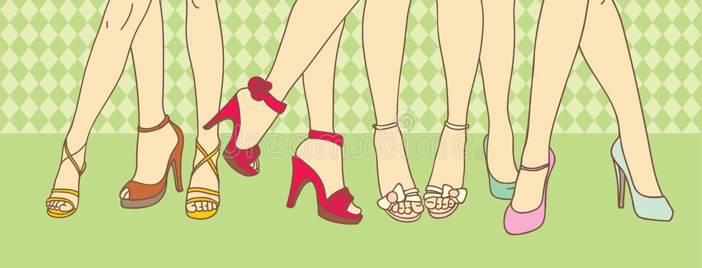 Charming Legs Stock Illustrations – 8,686 Charming Legs Stock ...