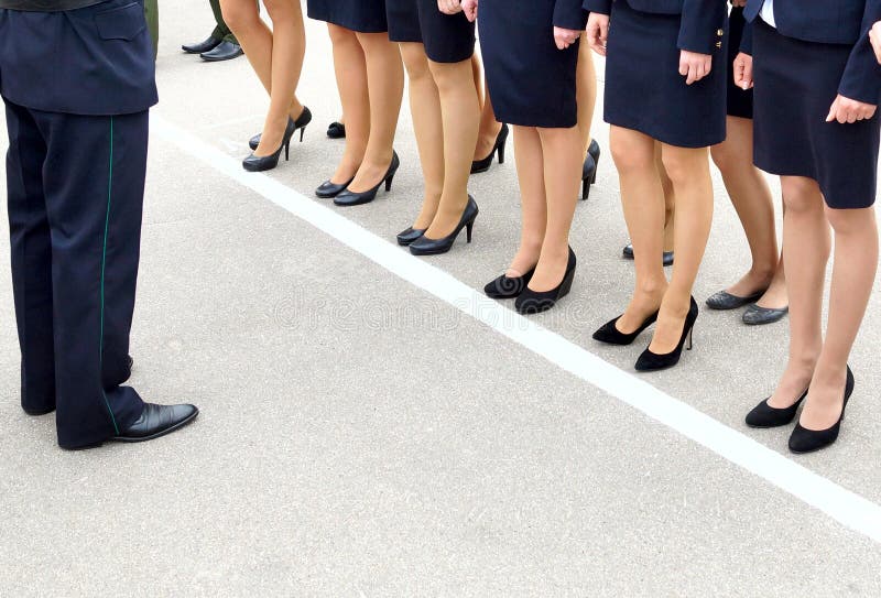 Women Legs during Military Parade Stock Photo - Image of city ...