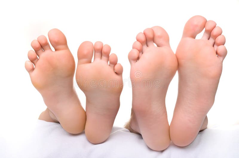 Bare relaxed feet stock image. Image of toes, healthy - 21381901