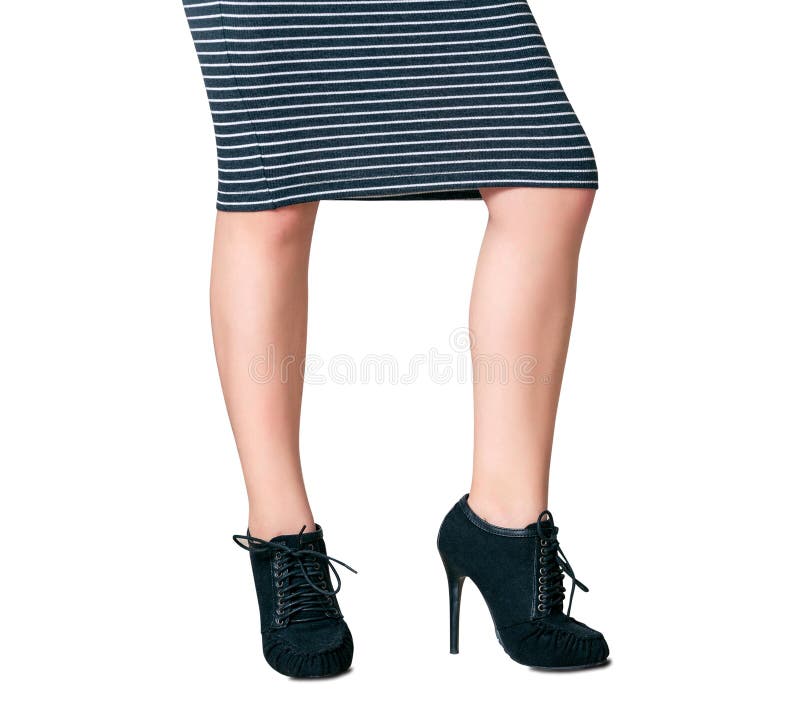 Female legs with shoes stock photo. Image of dress, model - 96158500