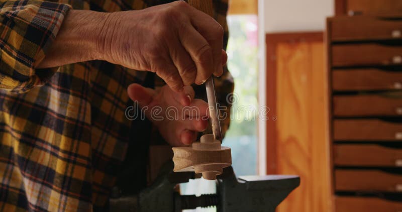 Female Luthier at Work in Her Workshop Stock Footage - Video of ...