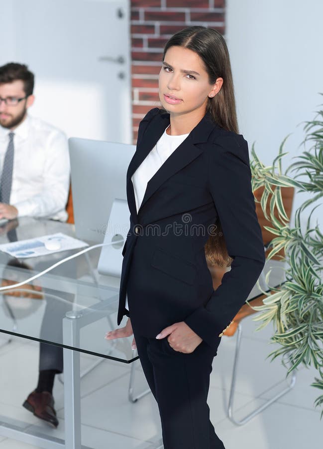 Female Manager in the Workplace Stock Image - Image of formal ...