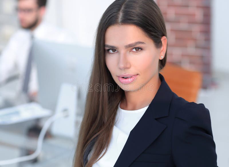 Female Manager in the Workplace Stock Image - Image of formal ...