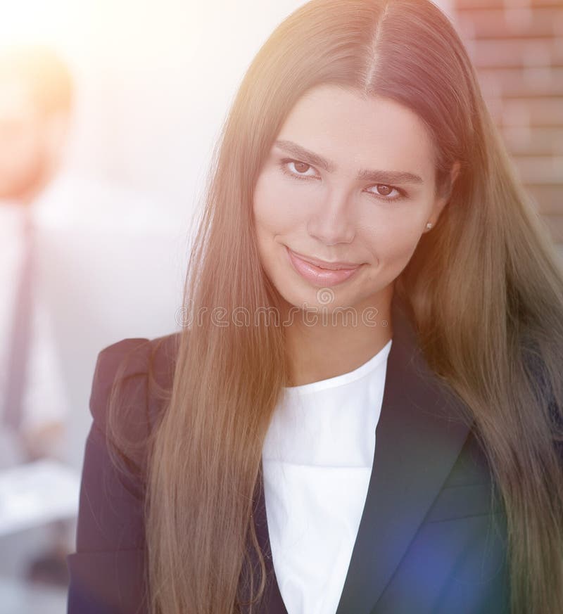Female Manager in the Workplace Stock Image - Image of communication ...