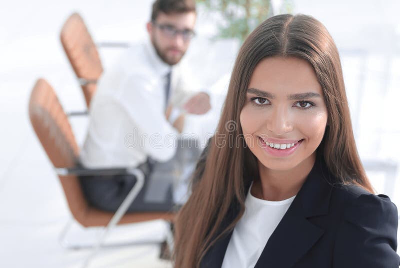 Female Manager in the Workplace Stock Photo - Image of portrait ...