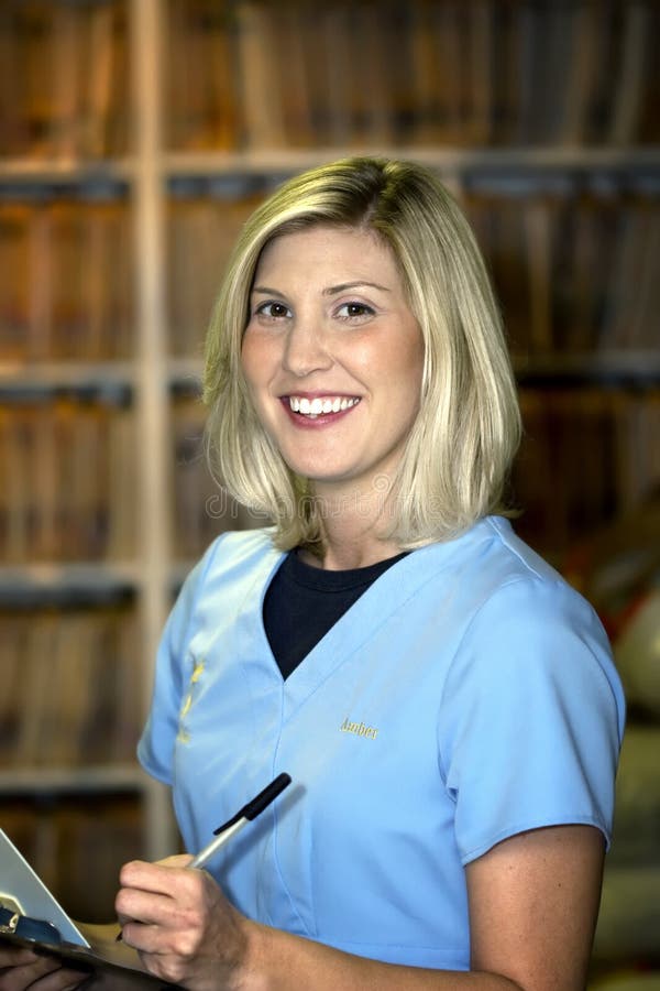 Female Medical Assistant stock image. Image of caucausian - 10706569